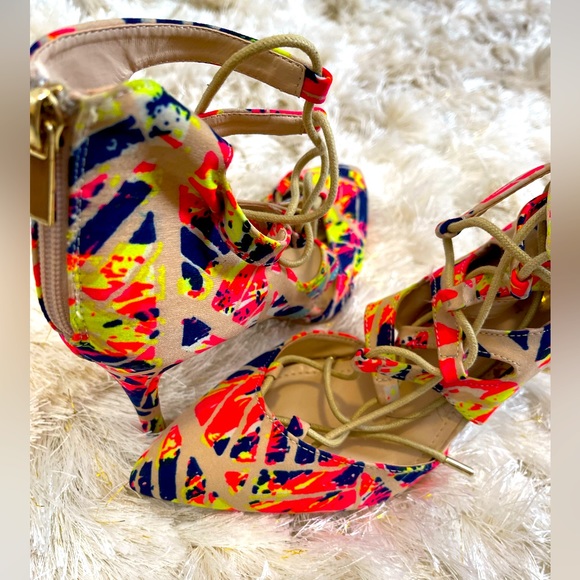 Rouge Helium | Shoes | Rouge Colorful Heels | Poshmark